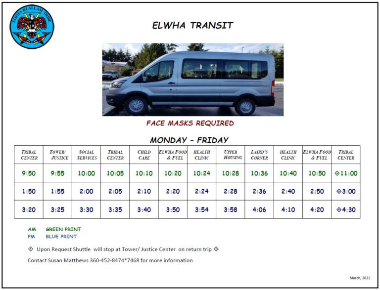 Transit | Lower Elwha Klallam Tribe